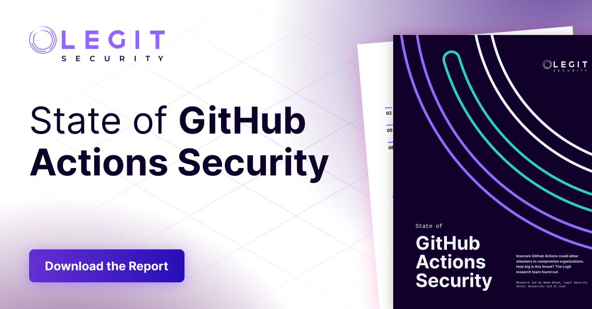 Preview Of State Of Github Actions Security Report Security Of Gh Workflows Building Blocks